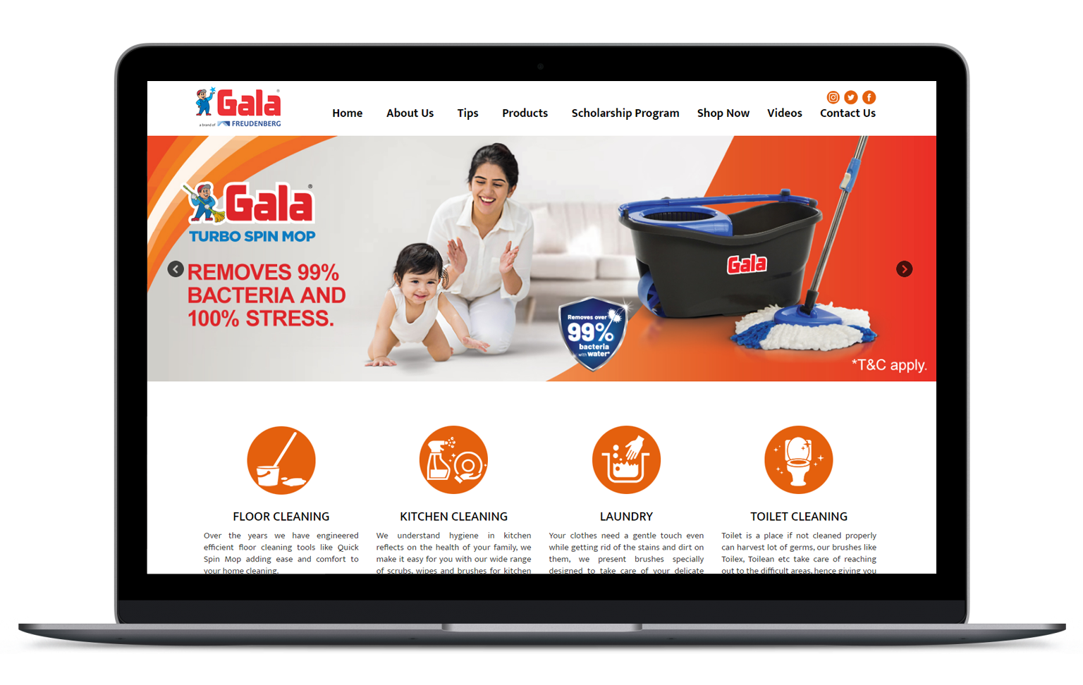 Gala Clean – Frontlet Technologies